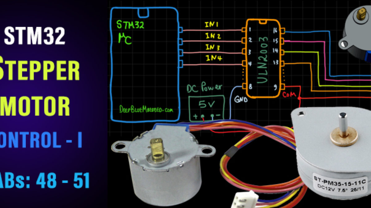 Uln2003 Stepper Motor Circuit Diagram