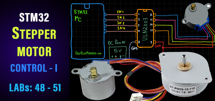 Uln2003 Stepper Motor Driver Schematic Diagram