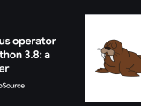 Walrus Operator In Python 3 8 A Primer Deepsource