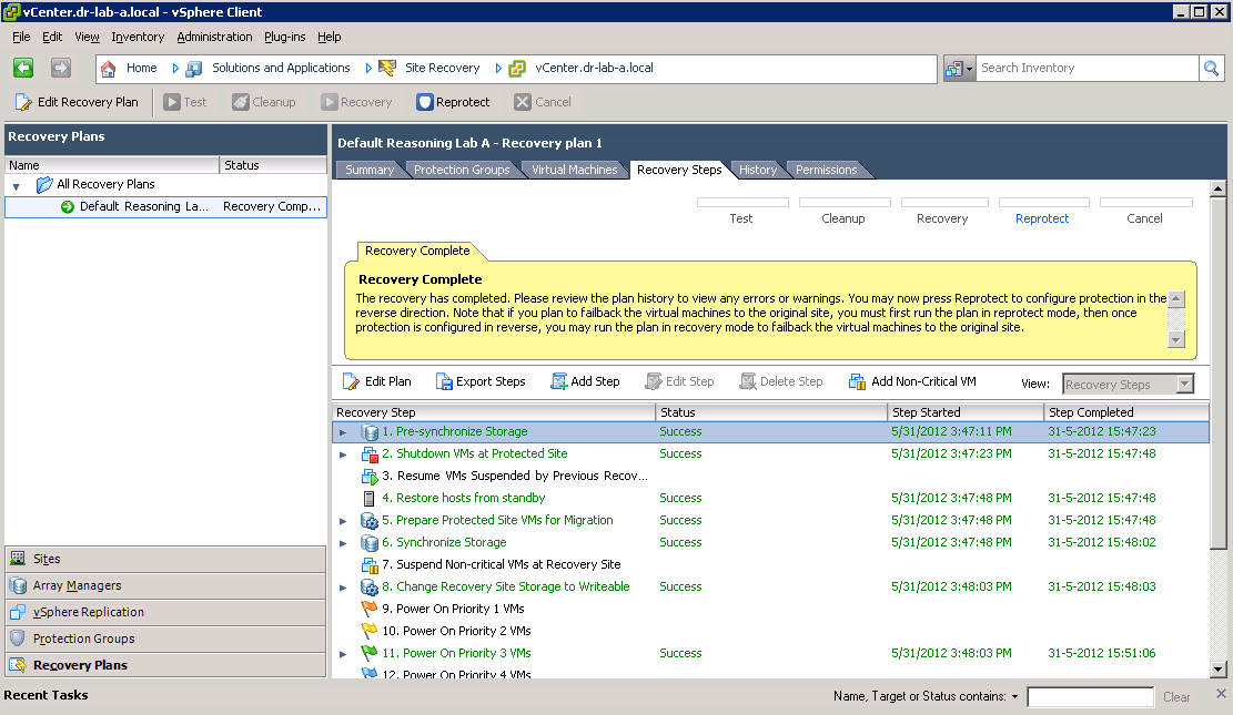 How To: VMware Site Recovery Manager 5 - Part 10 (Final): Migration and ...