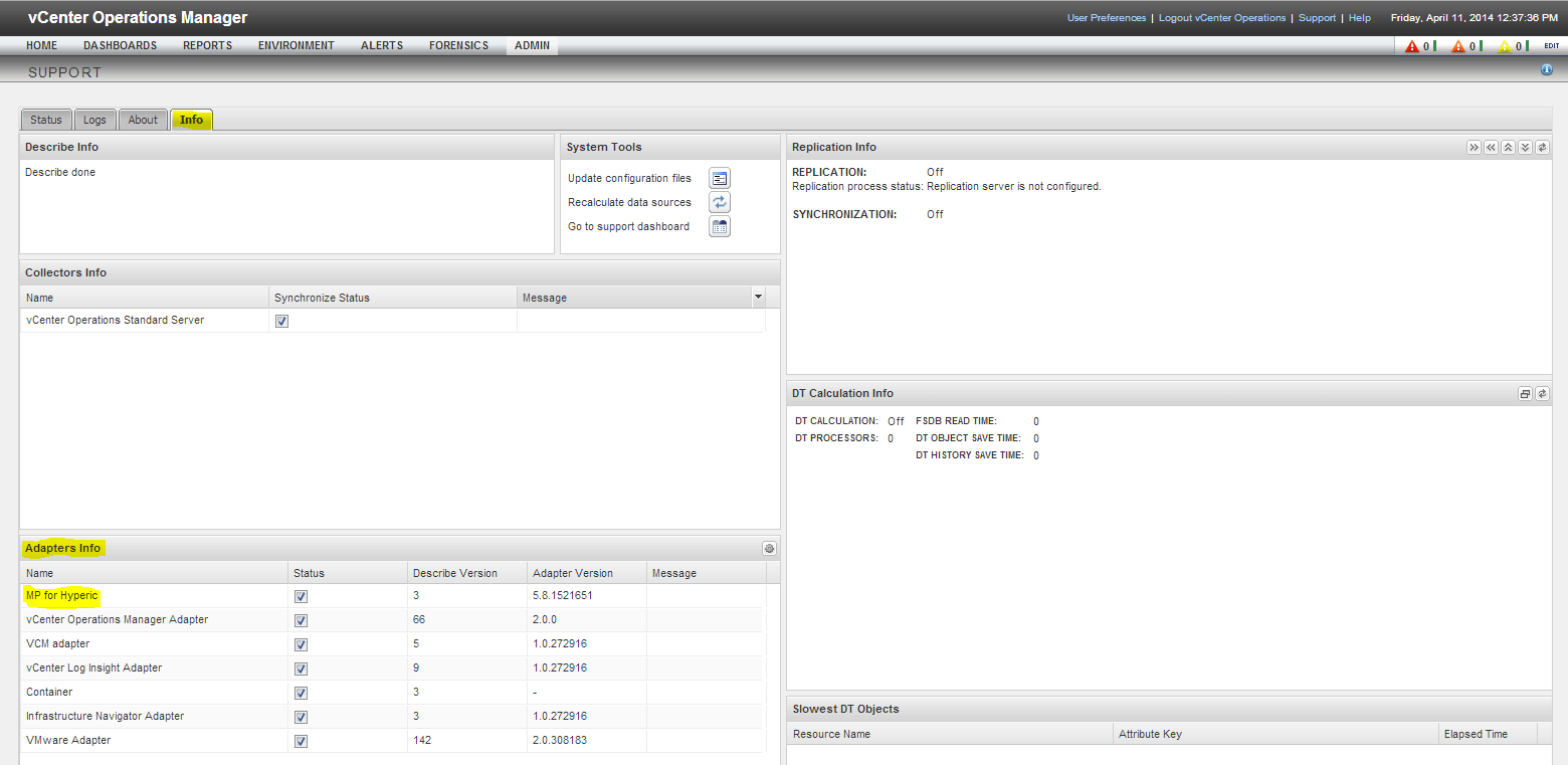 Integrating vCenter Hyperic with vCenter Operations Manager | Default ...