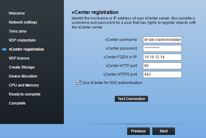 How to install and configure VMware vSphere Data Protection 5.8