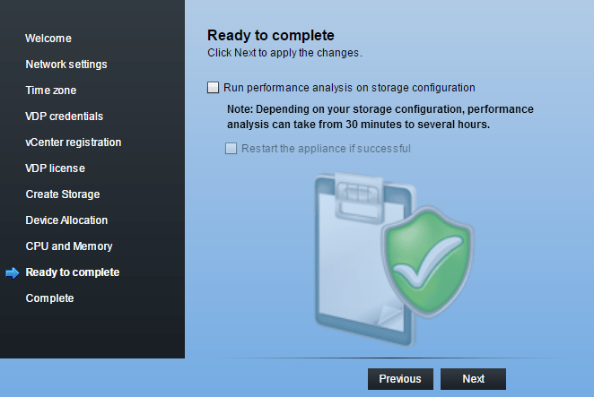 How to install and configure VMware vSphere Data Protection 5.8