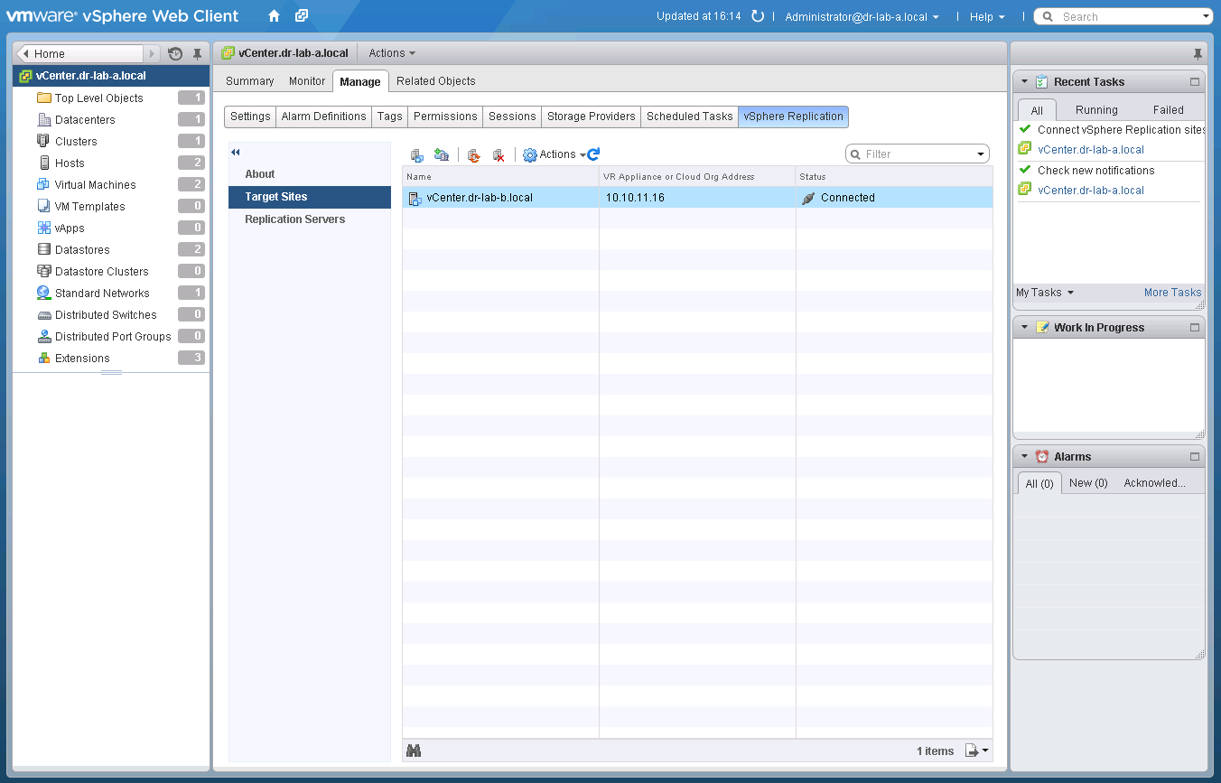 Back to Basics – SRM – Part 2: vSphere Replication | Default Reasoning