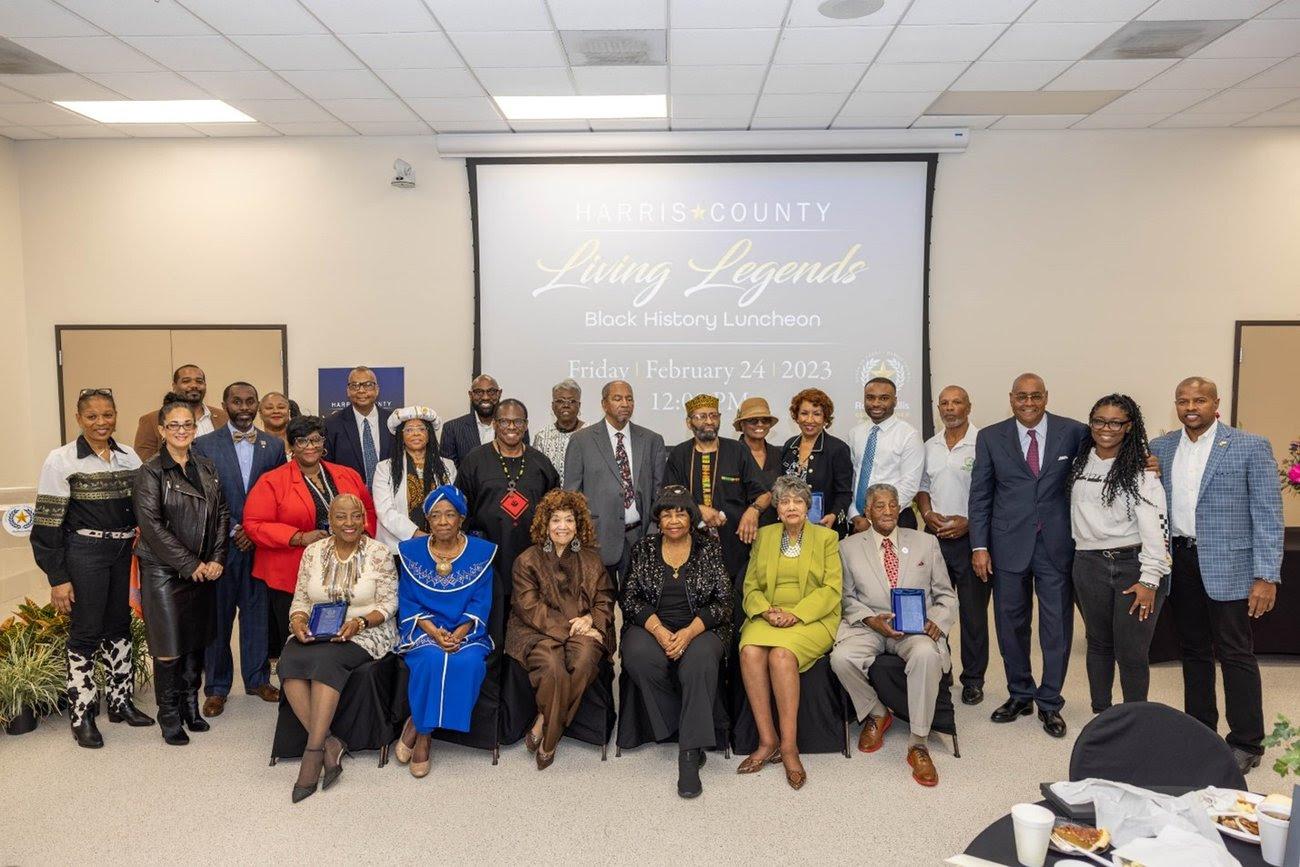 Harris County Precinct One launched 'Living Legends' luncheon
