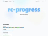 Progress By React Component A React Template Built At Lightspeed