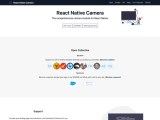 React Native Camera By React Native Camera A React Native Template