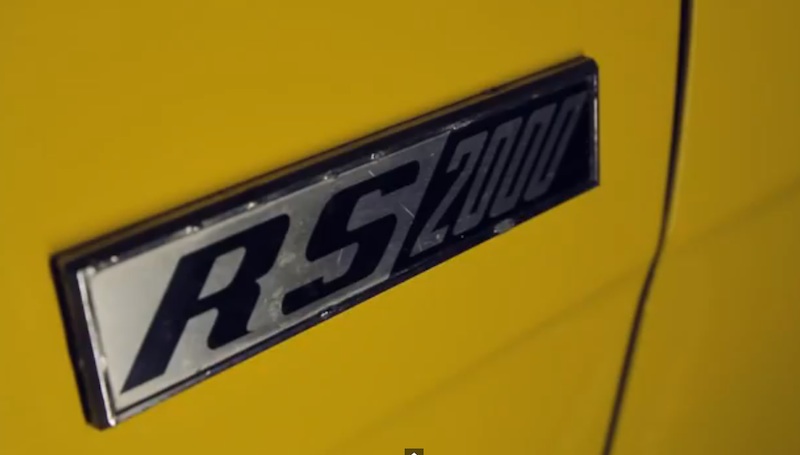 Ford Escort RS2000 MK1 - Yellow Rallye Sport De l'essence dans mes veines