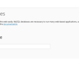 Database Setup