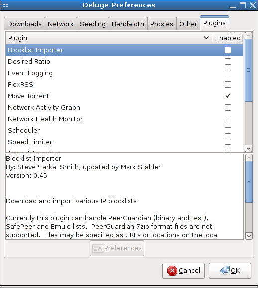 Deluge Torrent Client di Ubuntu – Cerita Bang Mul