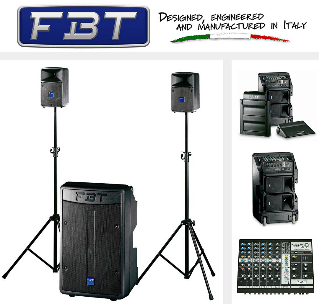 Vistas del sistema súper portátil Amico de FBT (los parantes son parte ...