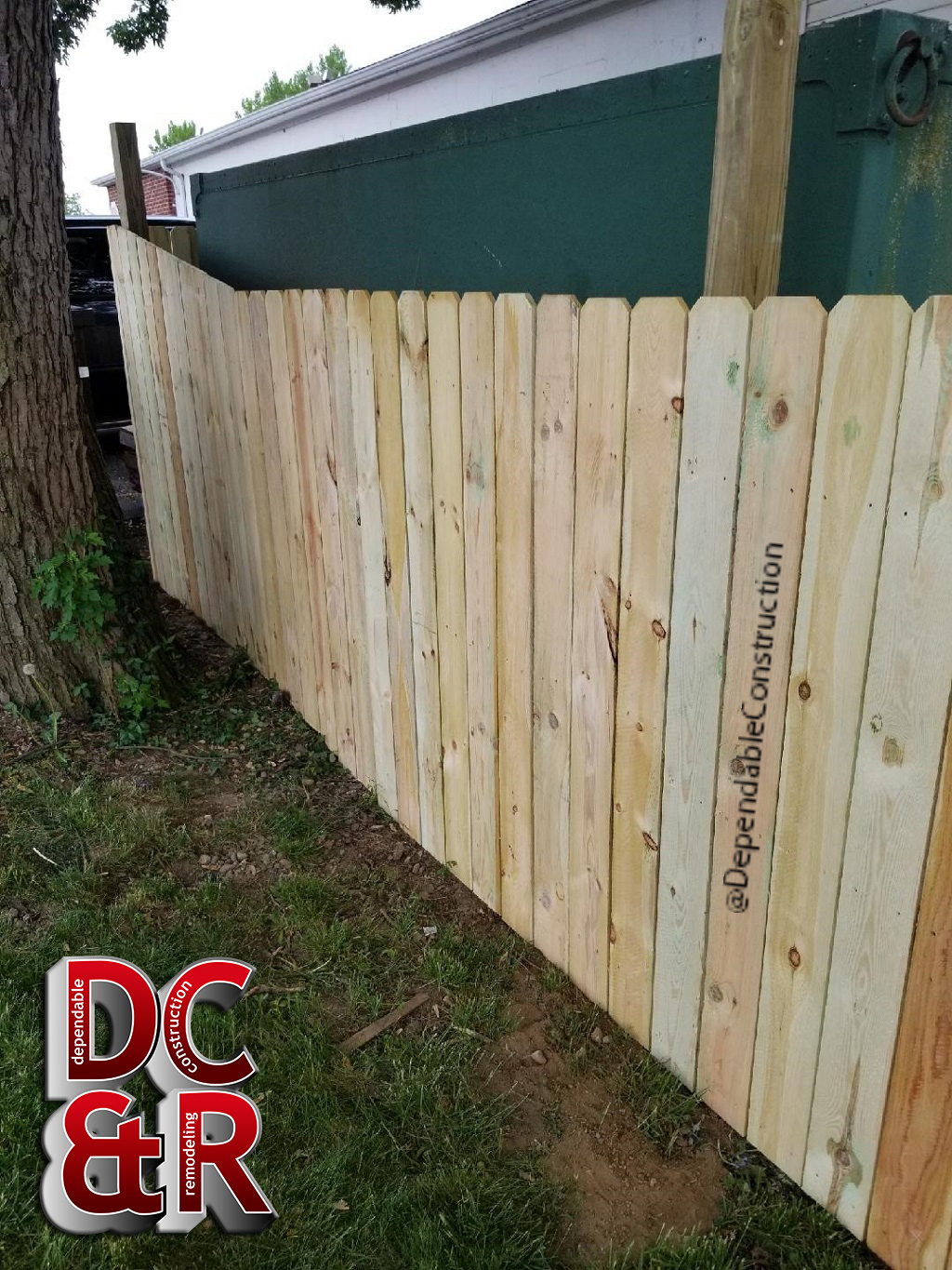 Cut post | Dependable Construction & Roofing | Fairborn OH