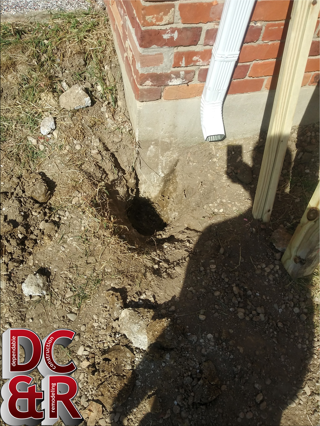 First Post Hole | Dependable Construction & Roofing | Fairborn OH