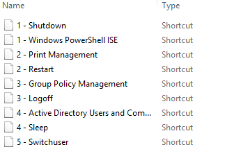DeployHappiness | Rebuild the Administrative Start Menu
