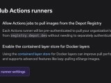 Now Available Github Actions Runners Settings