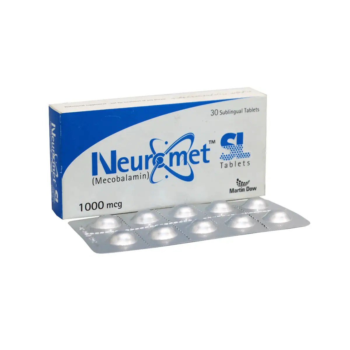 Neuromet Sl 1000mcg Tablets For Nerve Health Derma Pk