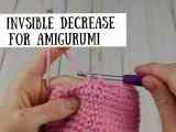 Amigurumi Decrease Stitch How To Decrease Stitches In Crochet 12