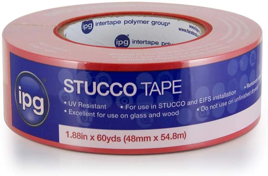 Ipg Red Poly 2 Masking Stucco Tape Desert Paint Store