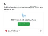 Setup Phpcs Php Codesniffer As A Github Action Designed By A Turtle