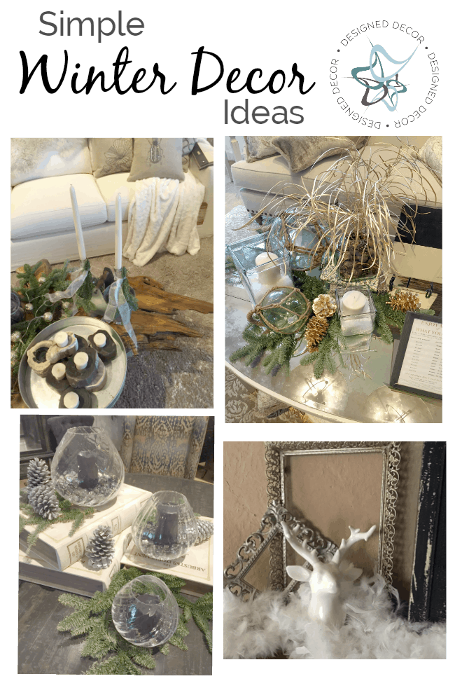 Simple Winter Decorating Ideas! - Designed Decor