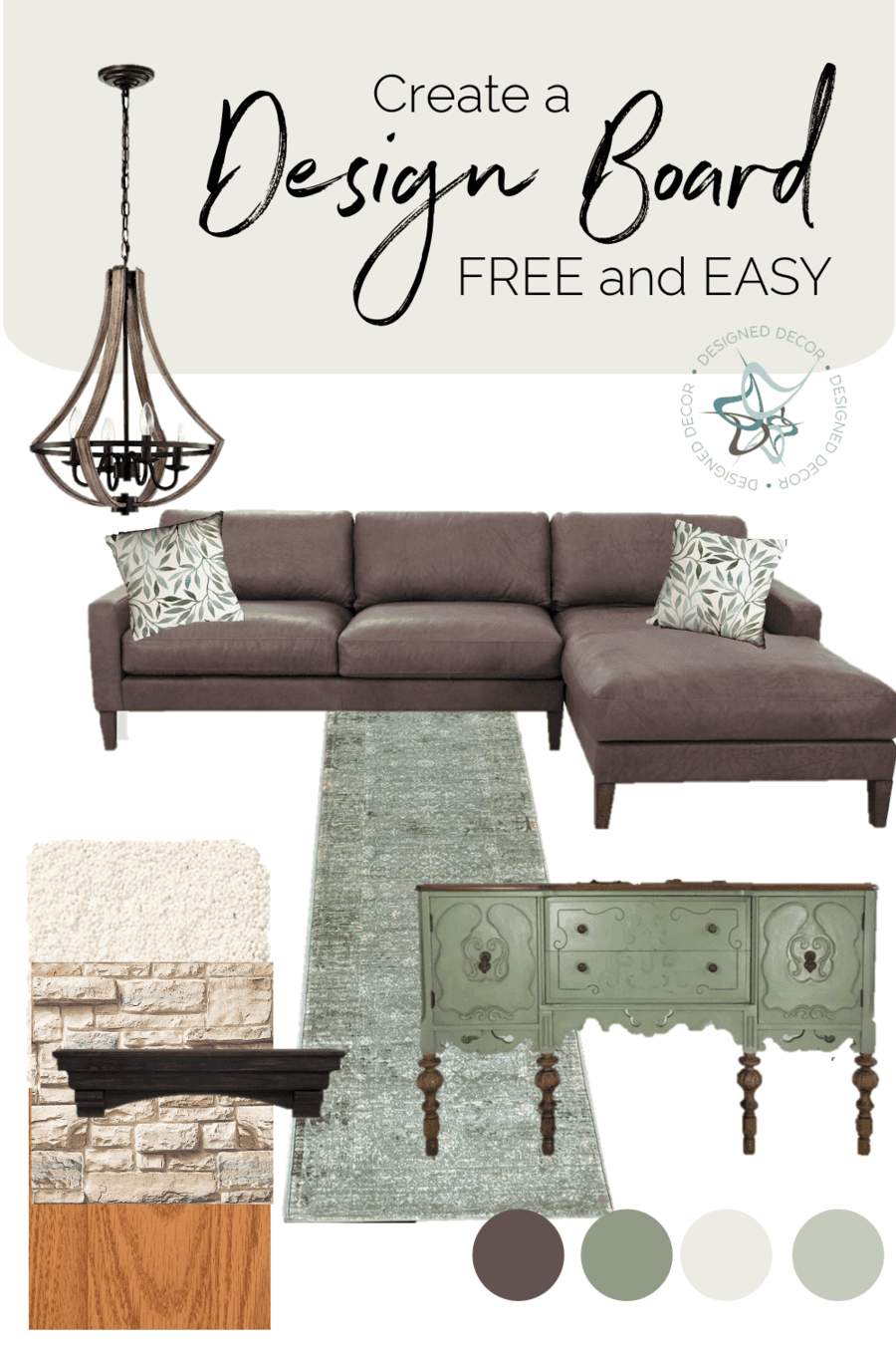 How to create a free and easy design board - Designed Decor