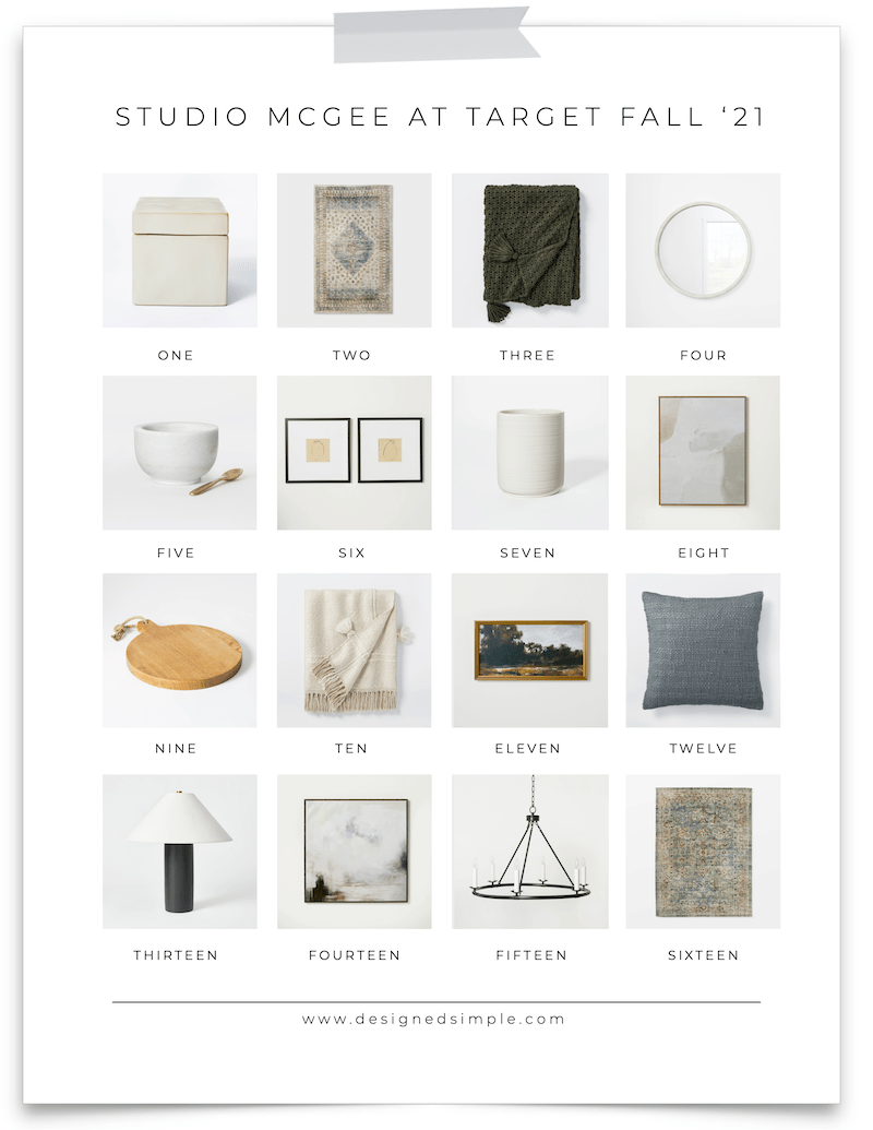 Studio McGee at Target Fall 2021 - Designed Simple