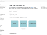 Github Design First System Runtime Documentation System Runtime