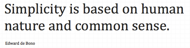 Why ‘simplicity’ needs a user-centered design process – Designful Company