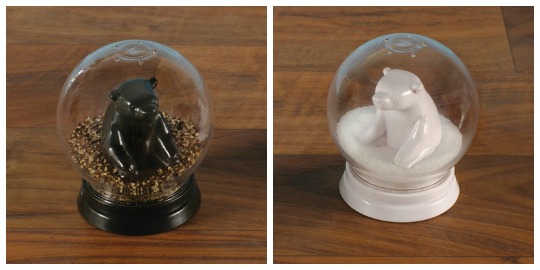 Snowball Salt & Pepper Shakers.