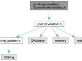 Deskflow Src Lib Gui Validators Screennamevalidator H File Reference