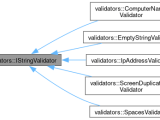 Deskflow Validators Istringvalidator Class Reference