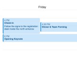 Documentation React Schedule View