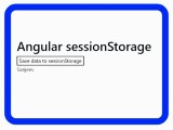 Session Storage In Angular вџі