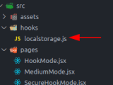 Using Localstorage With React Hooks