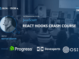 Webinar Javascript React Hooks Crash Course Dev Bg