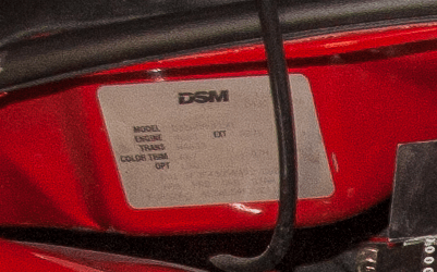 DSM VIN Plate – Eat Sleep DSM Mag