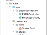 Using Fxml Dev Java