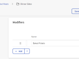 Adding Modifier Groups And Modifiers Platform Guide