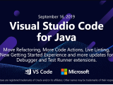 Java On Visual Studio Code September Update Microsoft For Java Developers
