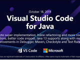 Java On Visual Studio Code October Update Microsoft For Java Developers