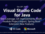 Java On Visual Studio Code Update December 2023 Microsoft For Java