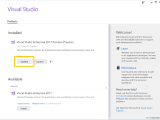 Python Support Is Now Stable In Visual Studio 2017 Microsoft For