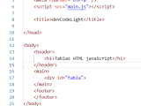 Html Tables Javascript Devcodelight Tutoriales De Aprender