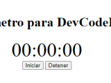 Cronómetro Usando Html Css Y Javascript Devcodelight Tutoriales De