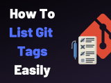 How To List Git Tags Devconnected