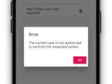 Flutter Authentication With Appwrite Devdactic