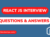 20 Reactjs Interview Questions And Answers 2025 Reactjs Basic