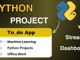 To Do App In Python With Streamlit User Friendly Dashboard Dev Duniya