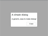 Dialog Types Developer