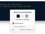 Sign Git Commits With Ssh 1password Developer